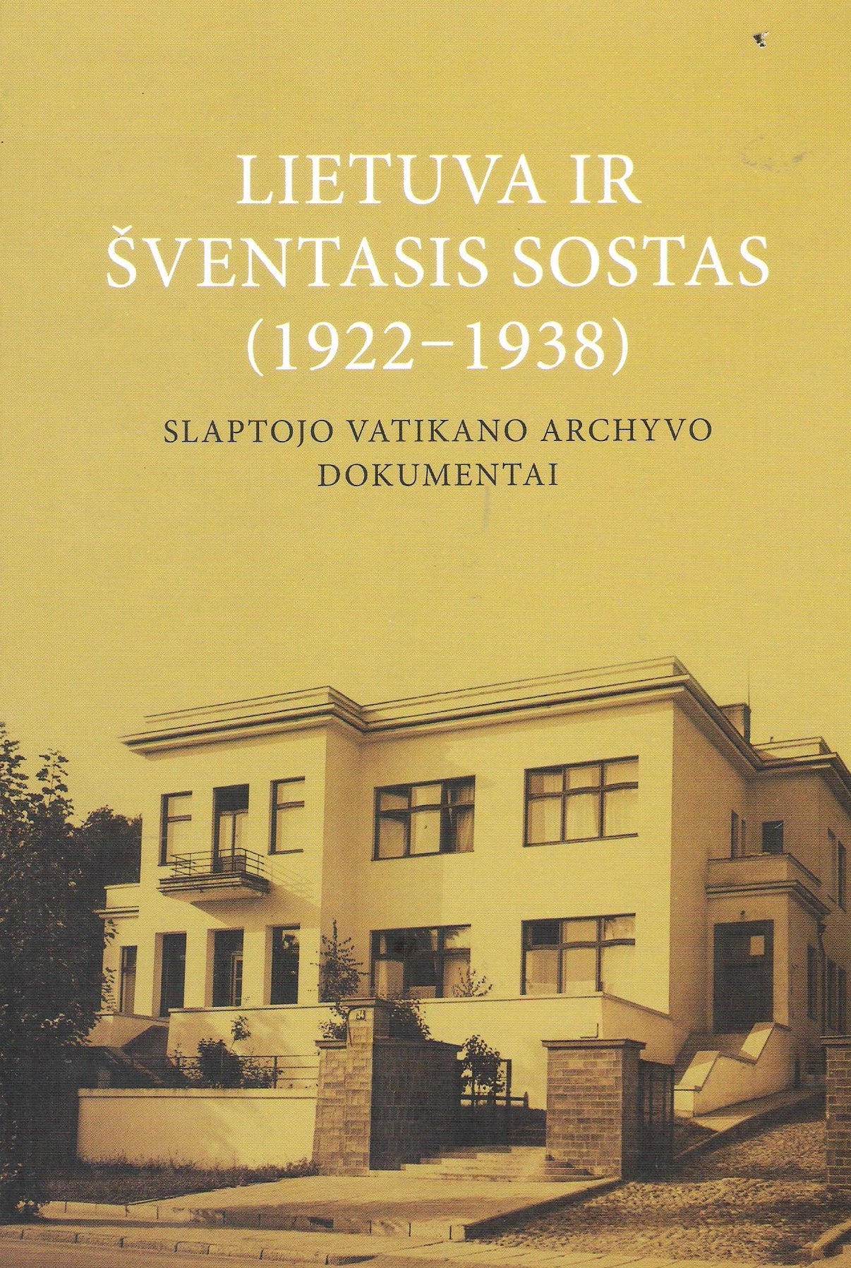 Lietuva ir Šventasis Sostas knyga – Juodas šuo